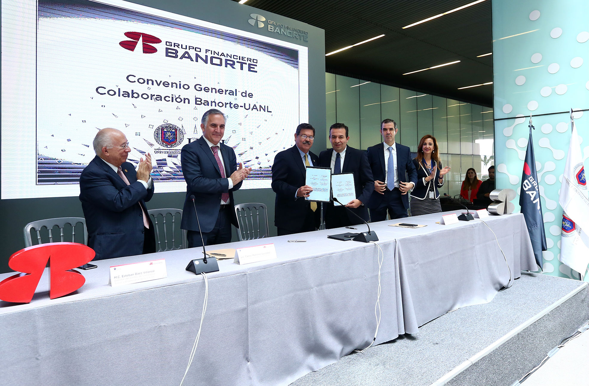 Se fortalece alianza UANL-Banorte - Universidad Autónoma de Nuevo León