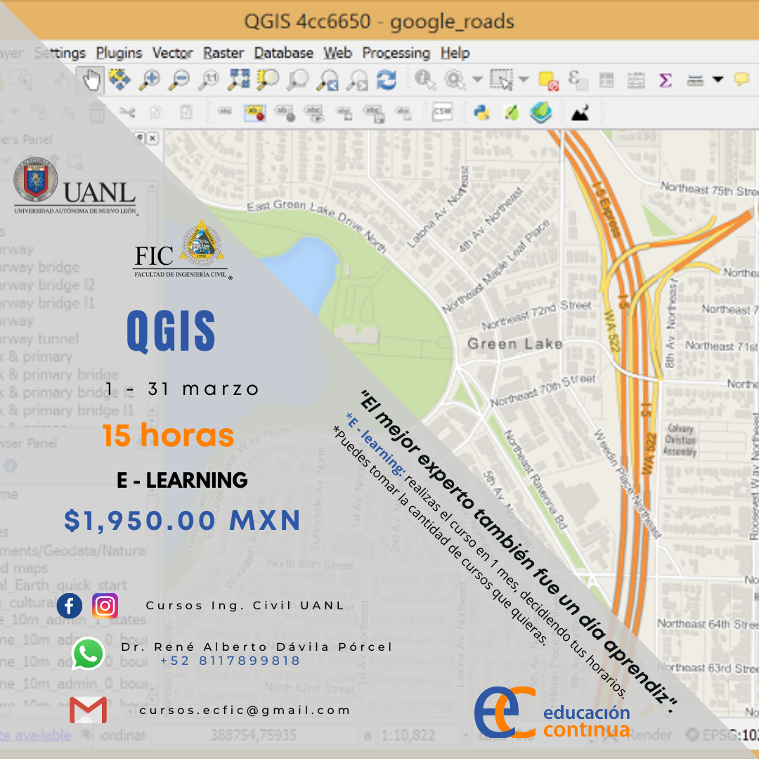 Curso de QGIS - Universidad Autónoma de Nuevo León