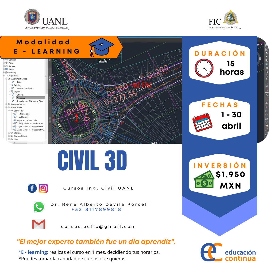 Civil 3D - Universidad Autónoma de Nuevo León