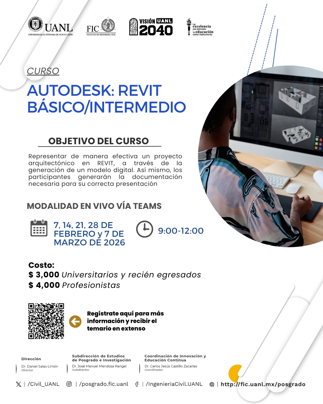 Curso Autodesk: Revit Básico / Intermedio - Universidad Autónoma de ...